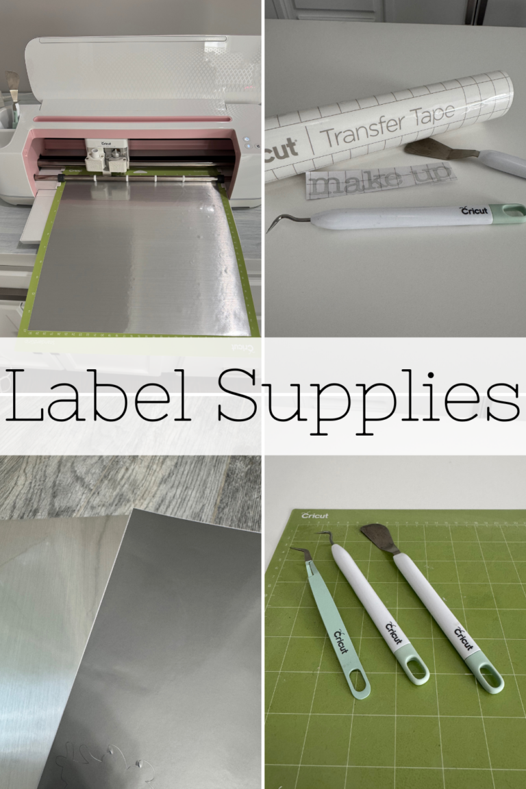 How To Make Labels With Cricut- A Beginner's Guide - Sara Lee Simplicity